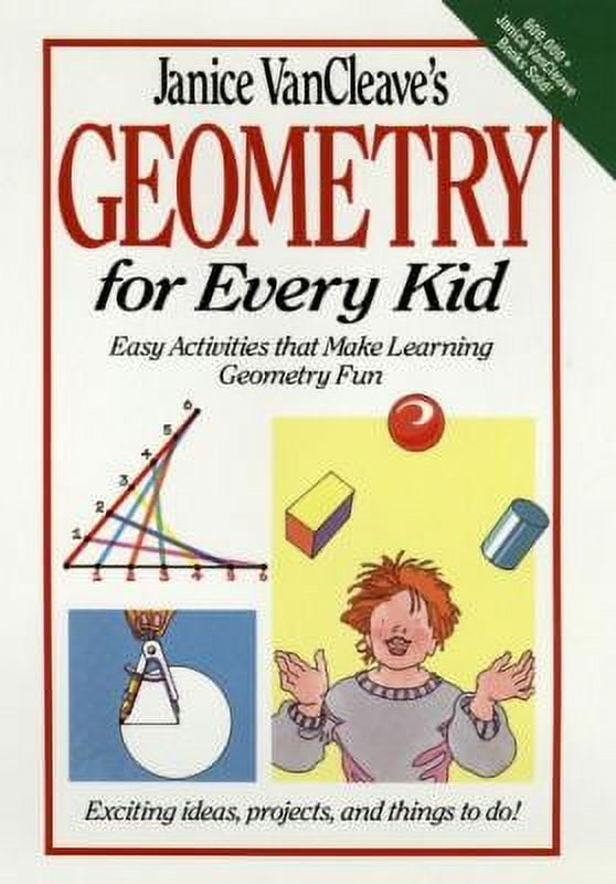 Pre-Owned Janice VanCleave's Geometry for Every Kid : Easy Activities ...
