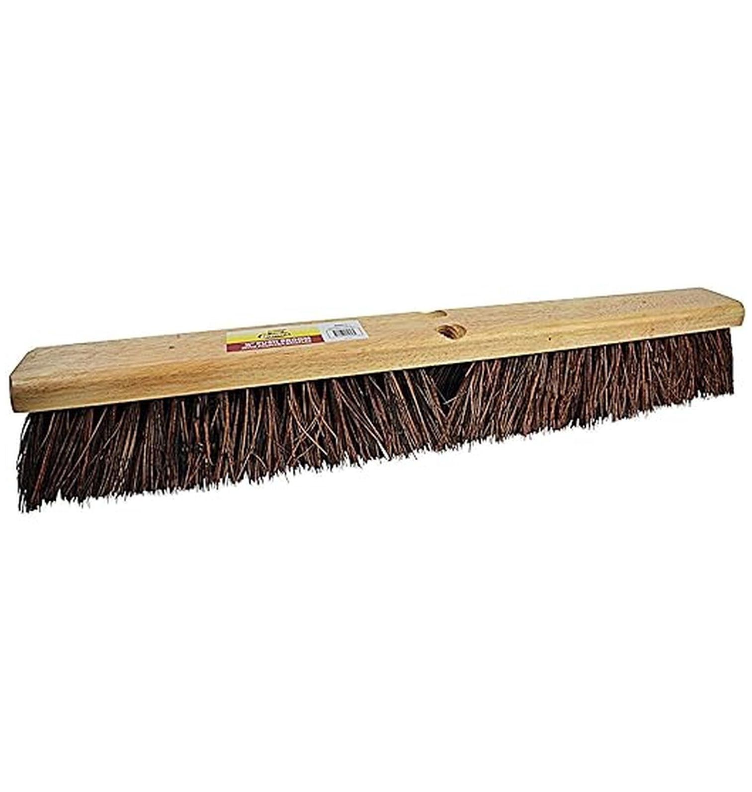 Janico Bristles Outdoor Surface Push Broom with Palmyra Bristles (36 ...