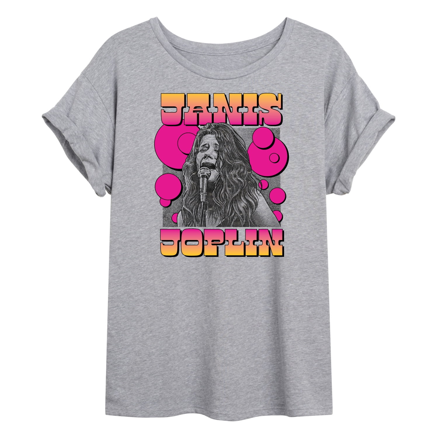 Janis Joplin - Janis Drawing - Juniors Ideal Flowy Muscle T-Shirt ...