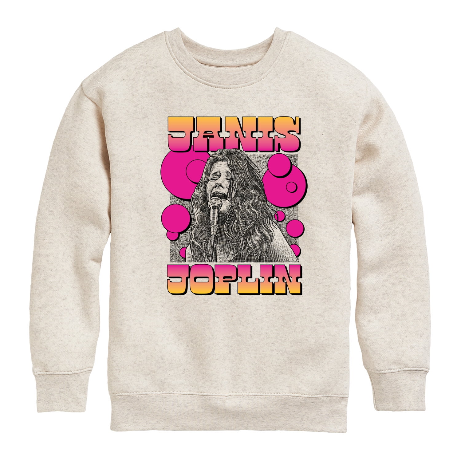 Janis Joplin - Janis Drawing - Toddler And Youth Crewneck Fleece ...