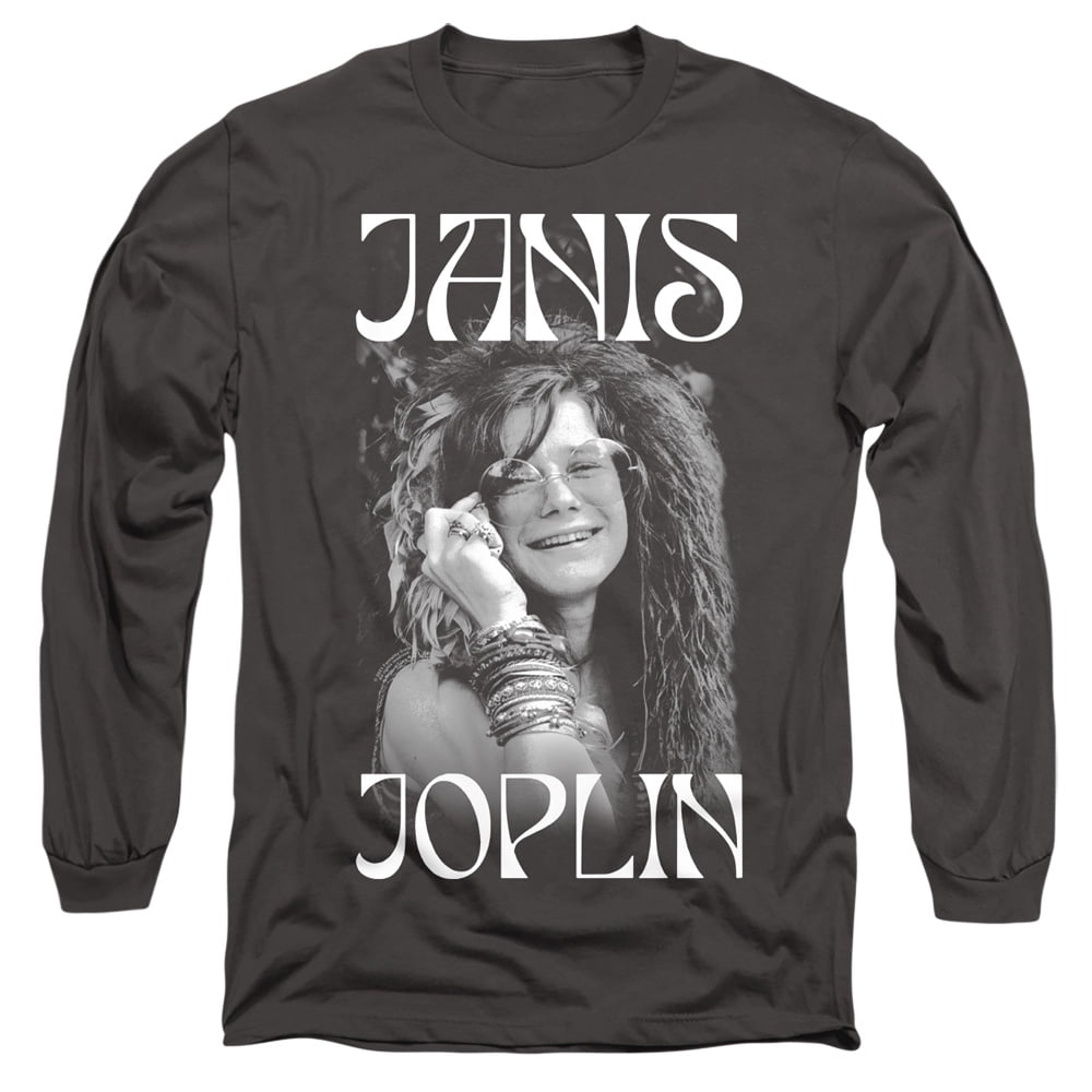 Janis Joplin Janis Fashion Icon Unisex Adult Long-Sleeve T Shirt ...