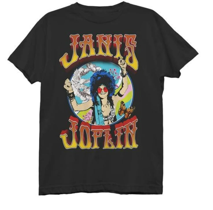 Janis Joplin T Shirt,graphic,, new gift HALLOWEEN, DAY - Walmart.com