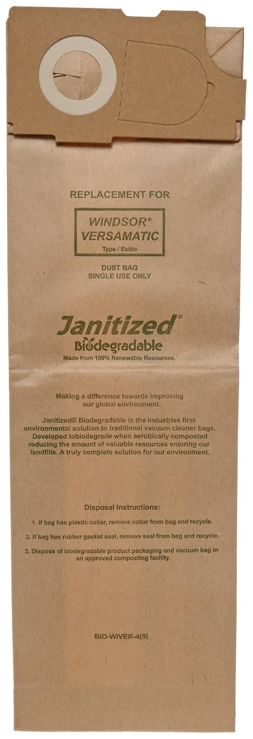 Janitized COM-Wiver-4(5) Compostable Paper Premium Replacement ...