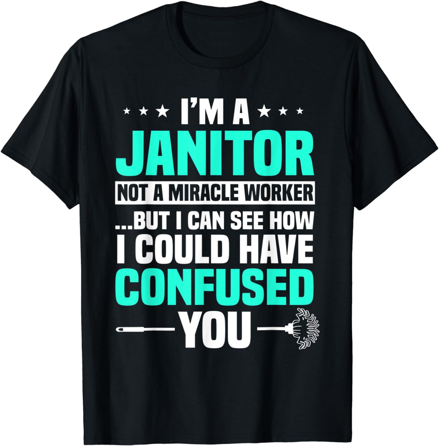 Janitor Cleaner Custodian Caretaker Housekeeper Porter Funny Creative ...