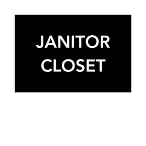 Janitor Closet