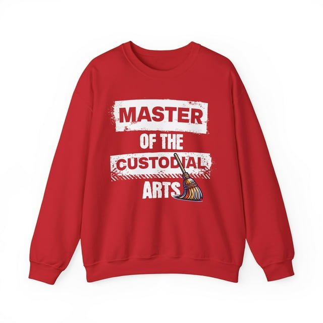 Janitor School Custodian Unisex Sweatshirt, Master of The Custodial ...