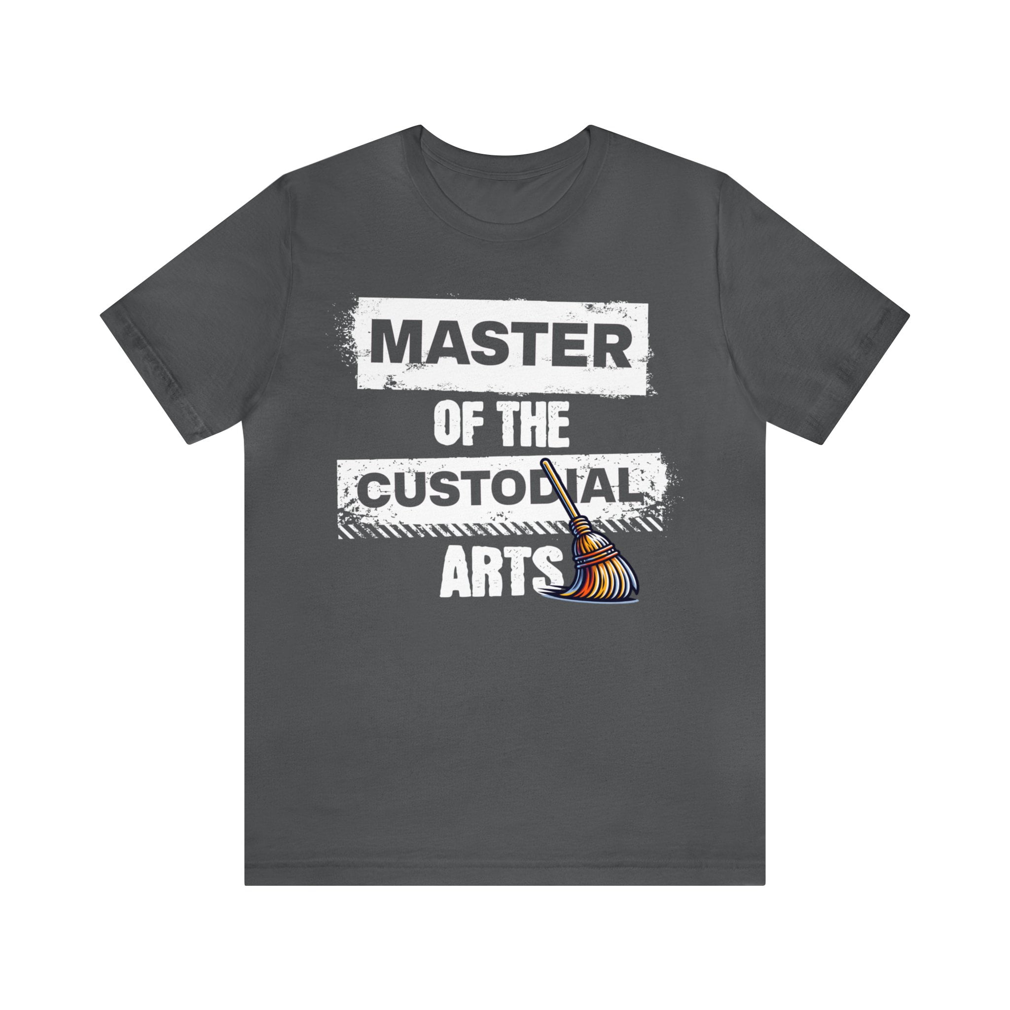 Janitor School Custodian Unisex T-Shirt, Master of The Custodial Arts ...