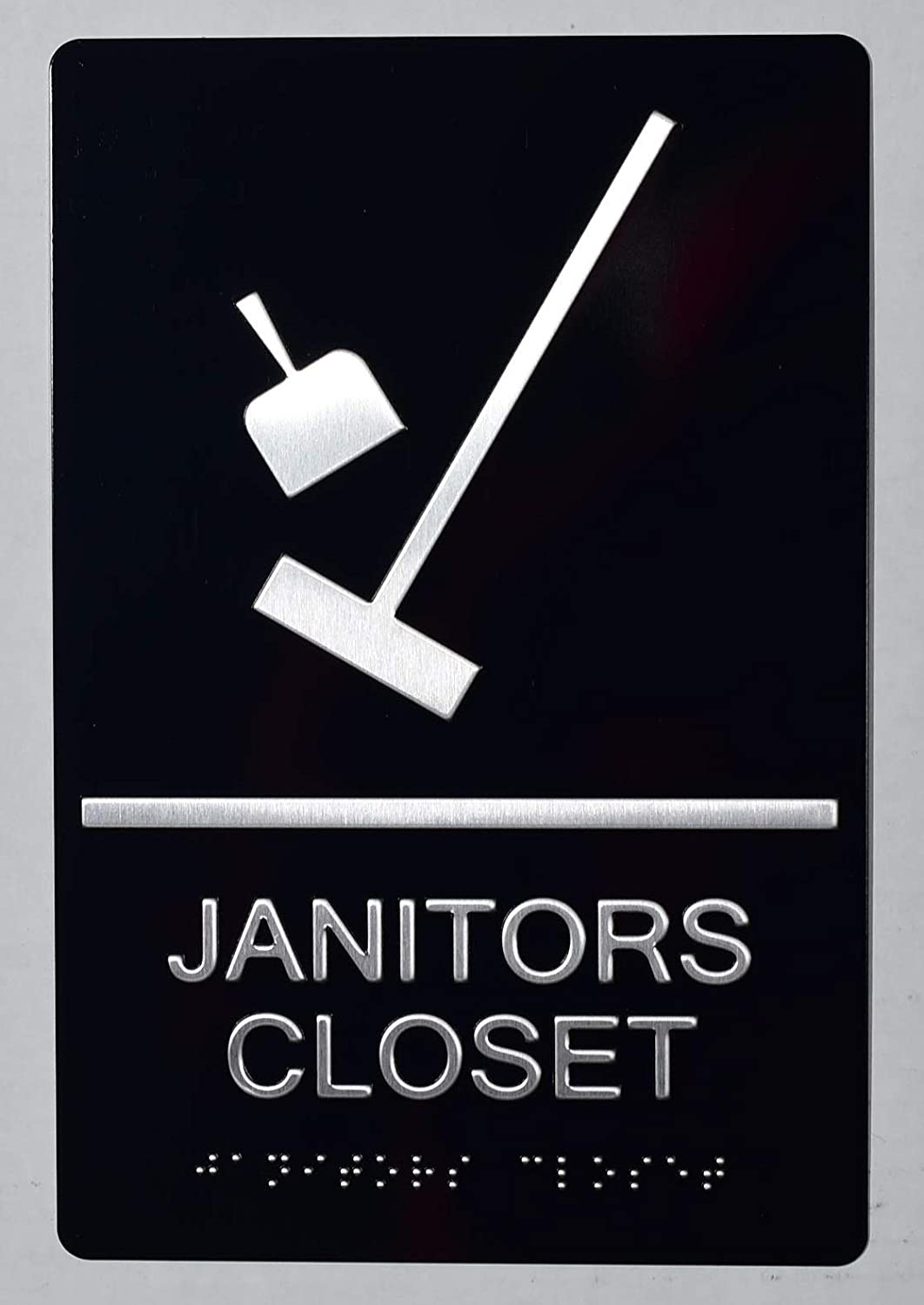 Janitors Closet Sign