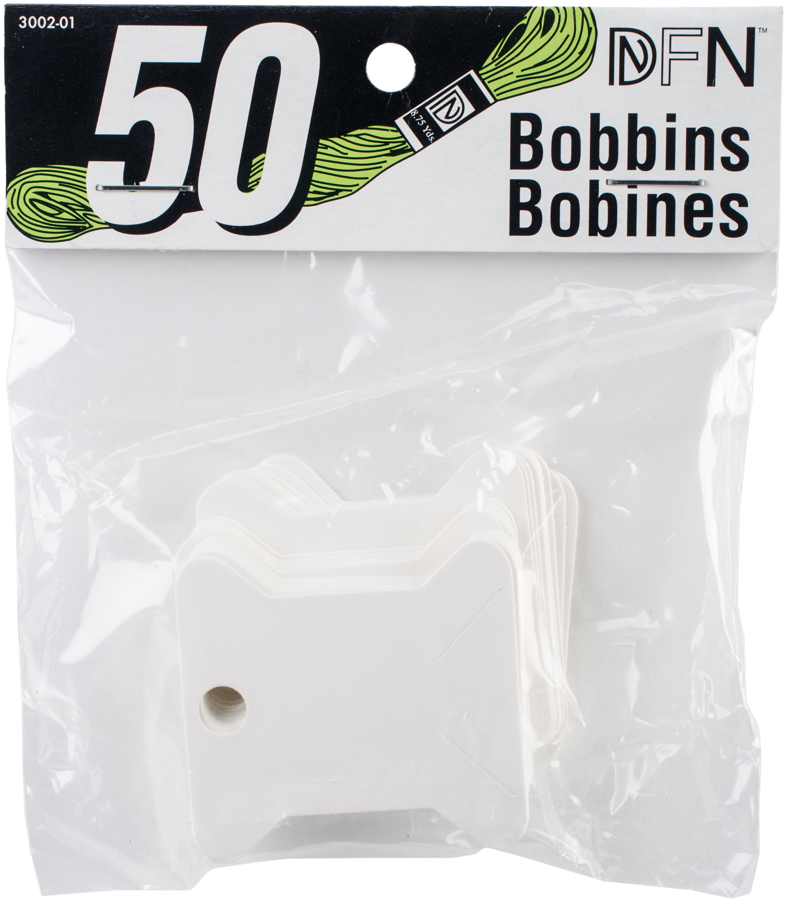 Janlynn Cardboard Floss Bobbins-50/Pkg - Walmart.com