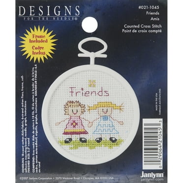 Design World Counted Cross Stitch Kit 8"X10"-Snow Pals (14 Count ...