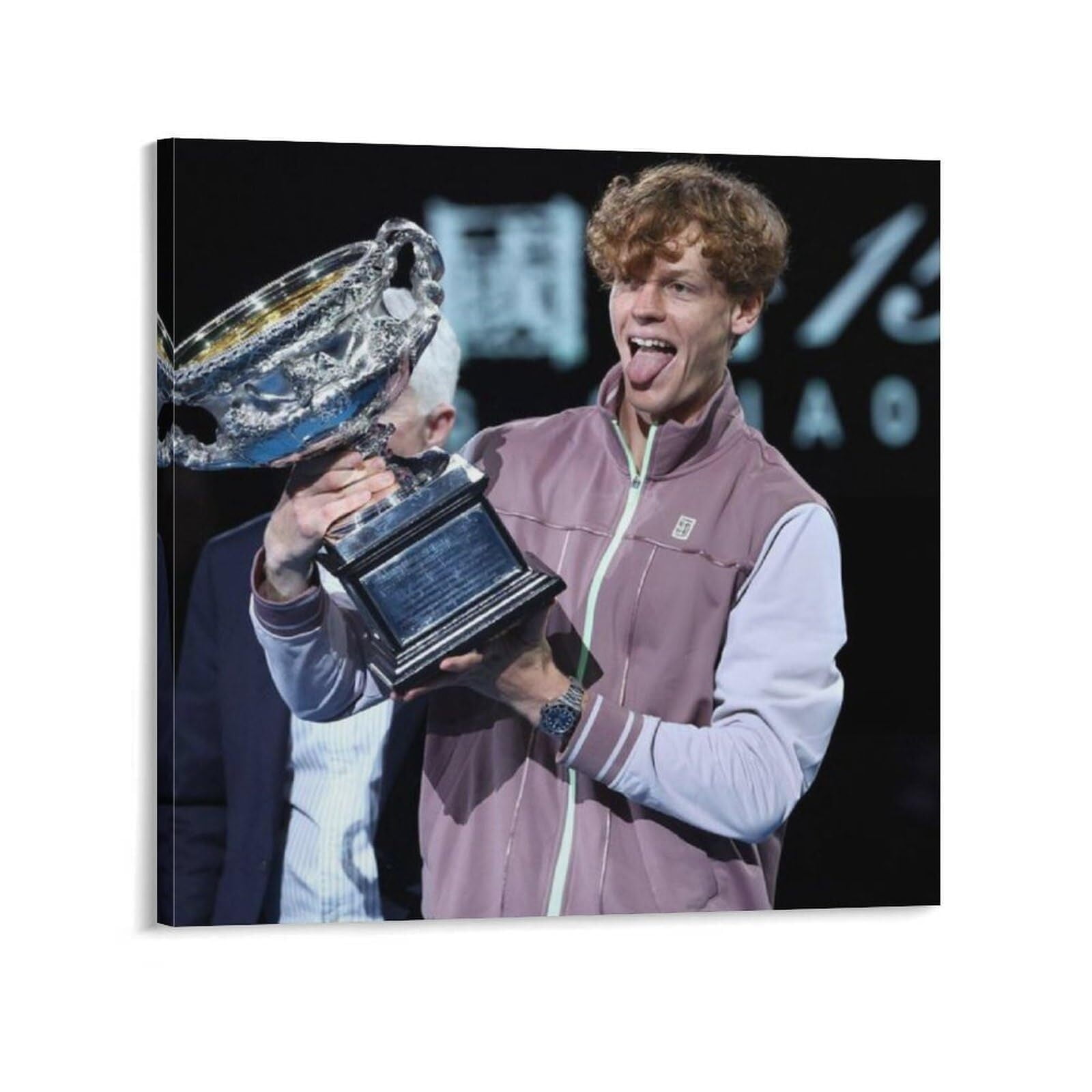Jannik Sinner Poster Tennis Picture Canvas Poster (10) Poster Cool ...