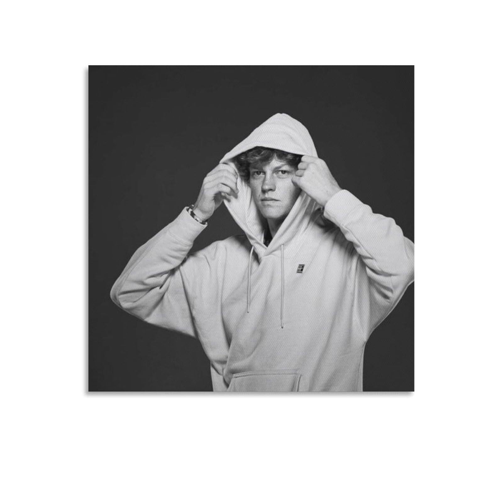 Jannik Sinner Poster Tennis Picture Canvas Poster (15) Canvas Wall Art ...