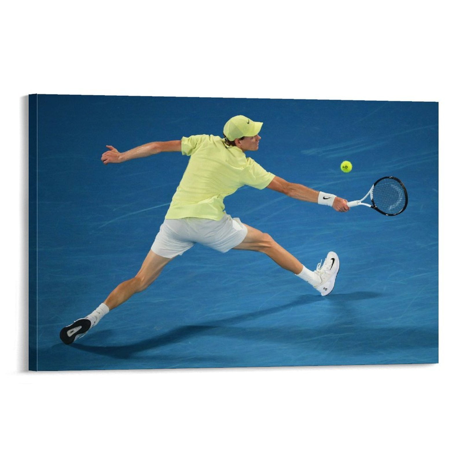 Jannik Sinner Tennis Poster (20) Painting On Canvas Wall Art Poster ...