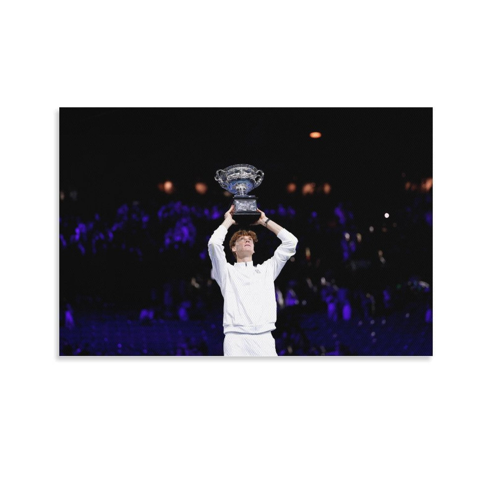 Jannik Sinner Tennis Poster (26) Poster Cool Artworks Painting Wall Art ...