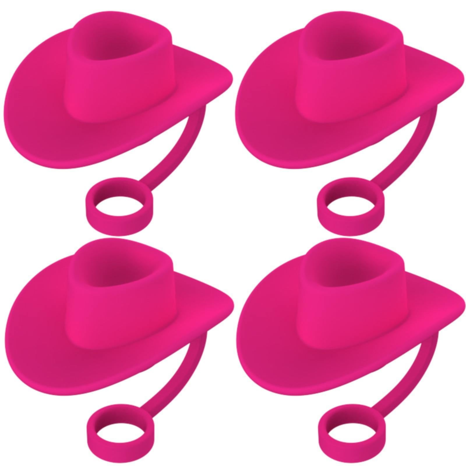 Jannly 4 Pack Cowboy Hat Cover Cap For 30&40 Oz 10mm Hat Silicone ...