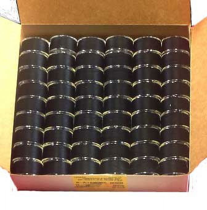 Janome 108 Pre-wound Embroidery Thread Bobbins Black - Walmart.com