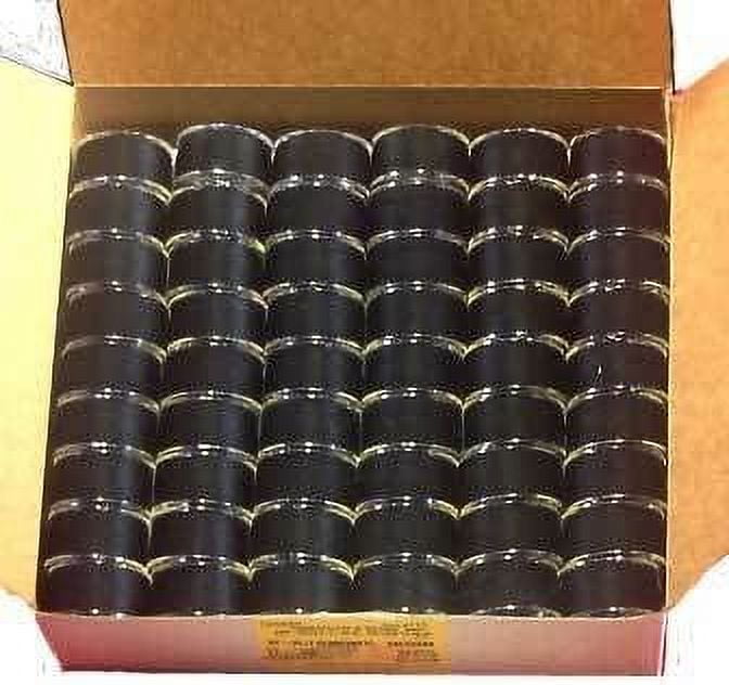 Janome 108 Pre-wound Embroidery Thread Bobbins Black - Walmart.com