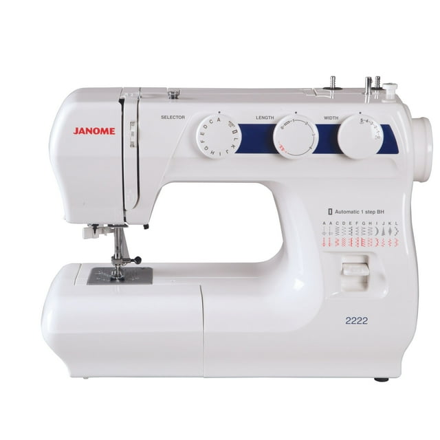 Janome Home Small Compact 2222 Mechanical and Portable Sewing Machine ...
