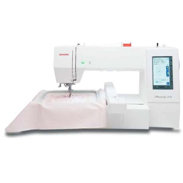 Janome 400e Memory Craft Embroidery Machine with Sewing and Stitching ...