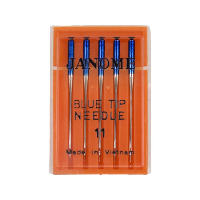 Janome 5-Pack Blue Tip Needle Set - Walmart.com