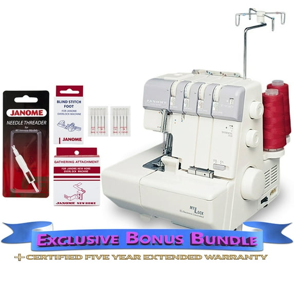 Janome 634D MyLock Serger with Exclusive Bonus Bundle - Walmart.com