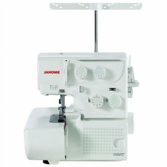 Janome 8002D Professional Portable 3 & 4 Thread Serger Overlock Machine ...