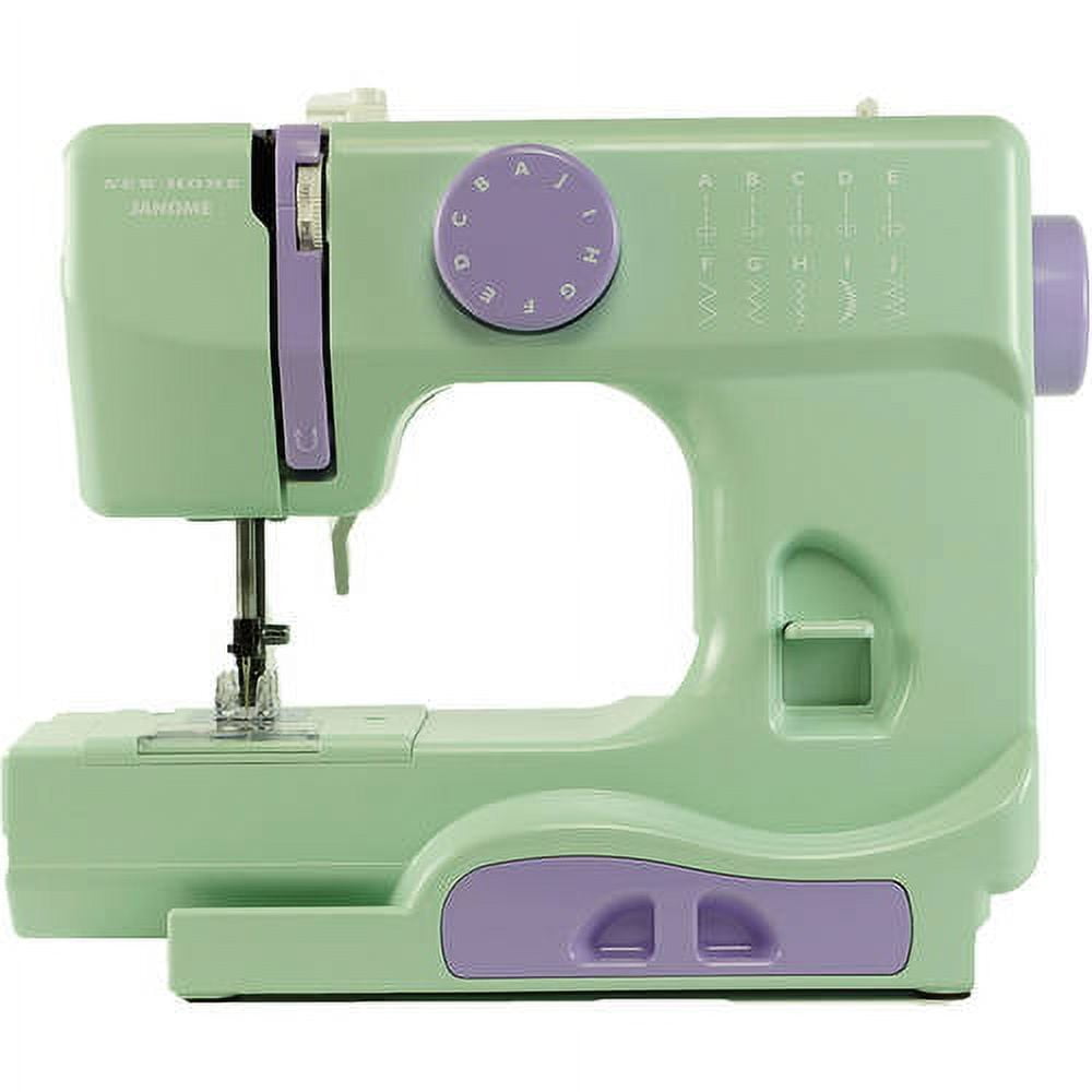Janome Basic 10-Stitch Portable Sewing Machine With Top Drop-In Bobbin ...