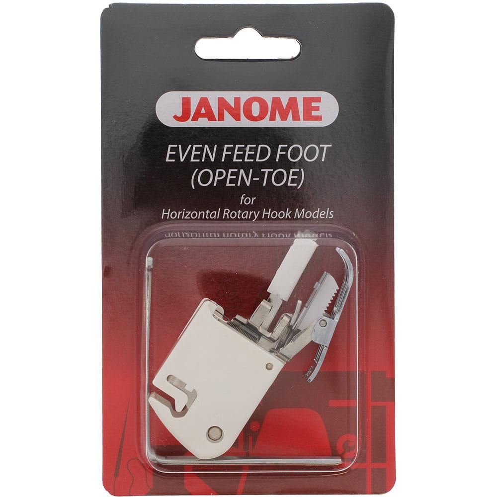 Janome Sewing Machine Presser Feet Attachments, Even Feed Walking Open ...