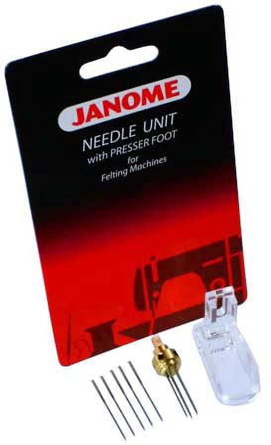Janome Felting Machine Needle Clamp with Needles and Foot - Walmart.com