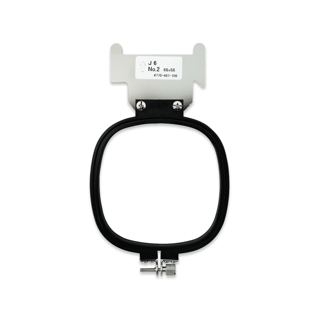 Janome MB-4 MB-7 Embroidery Machine No. 2 Lettering Hoop J6 with Center ...