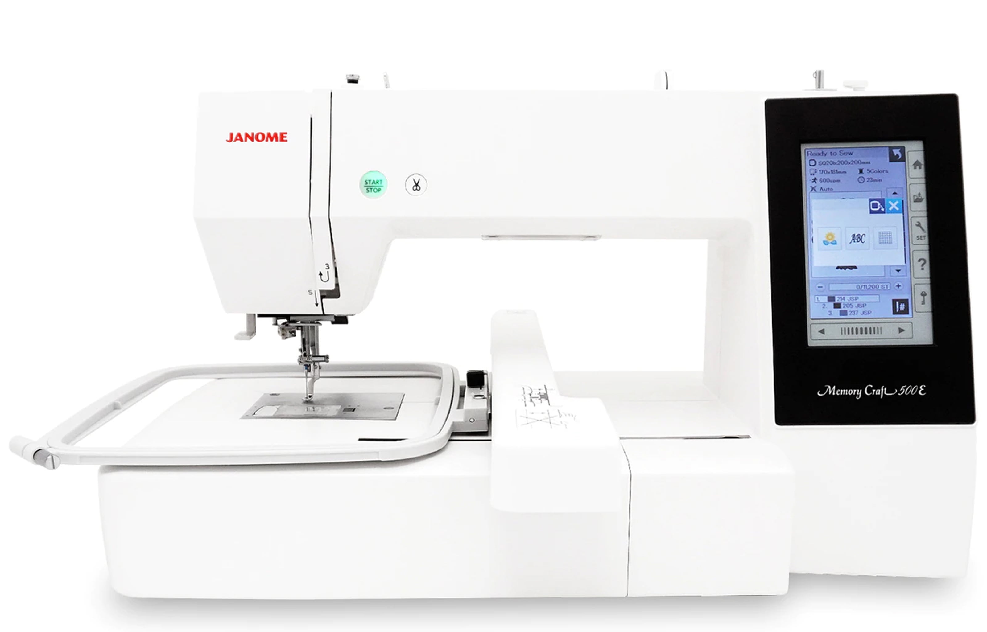 Janome Memory Craft 500E Embroidery Machine - Walmart.com