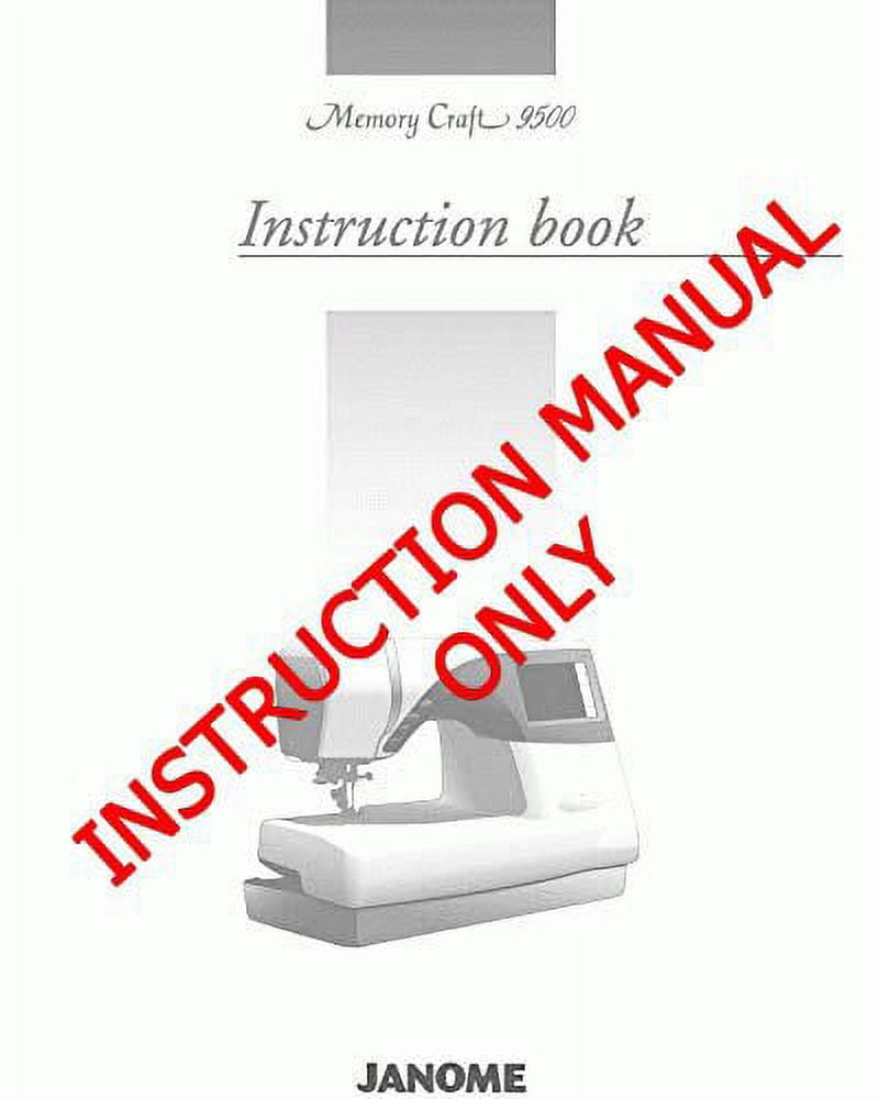 Janome Spare Part 9500 Memory Craft 9500 Sewing Machine Embroidery ...
