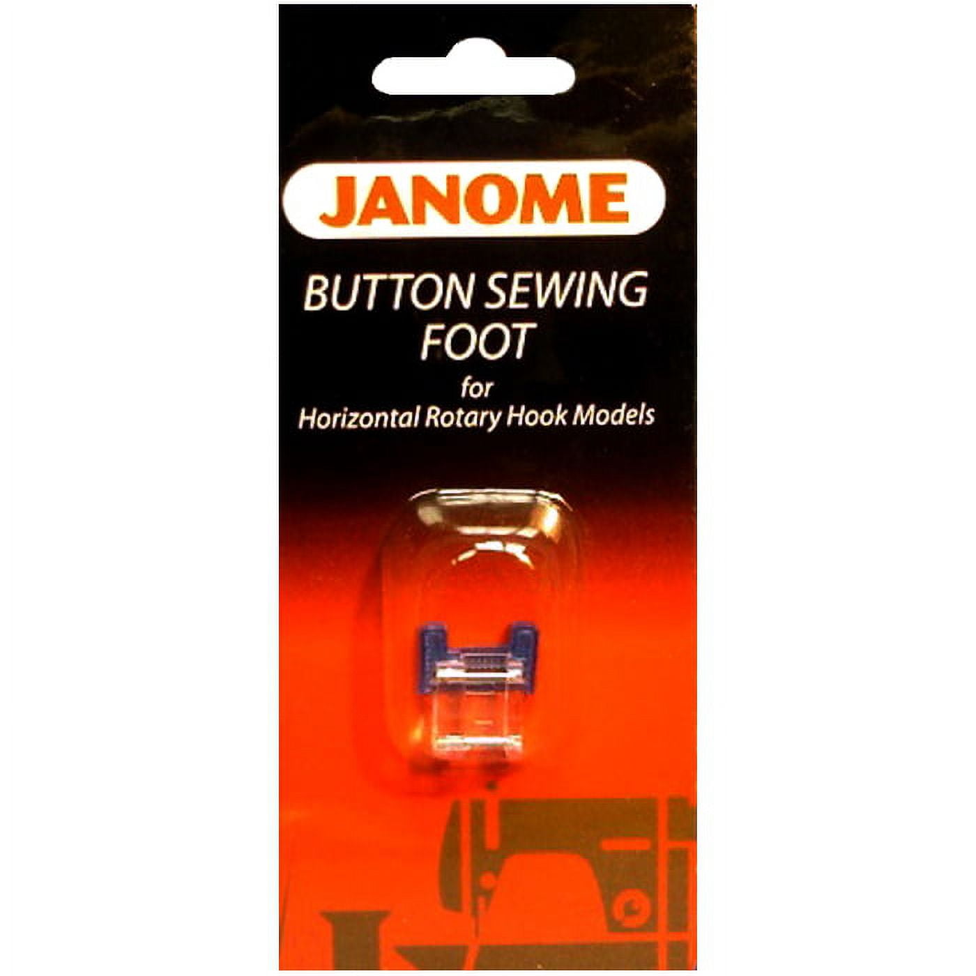 Janome Top-Load - Button Sewing Foot - Walmart.com
