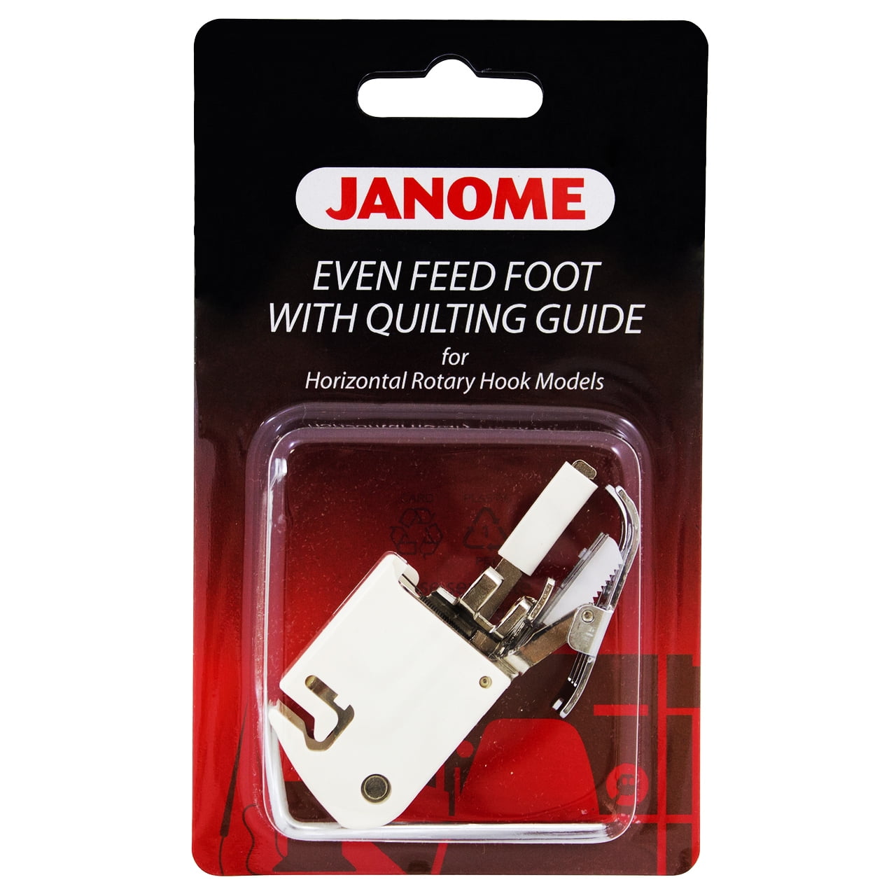 Janome Sewing Machine Walking Foot Attachment - Even Feed Foot with ...