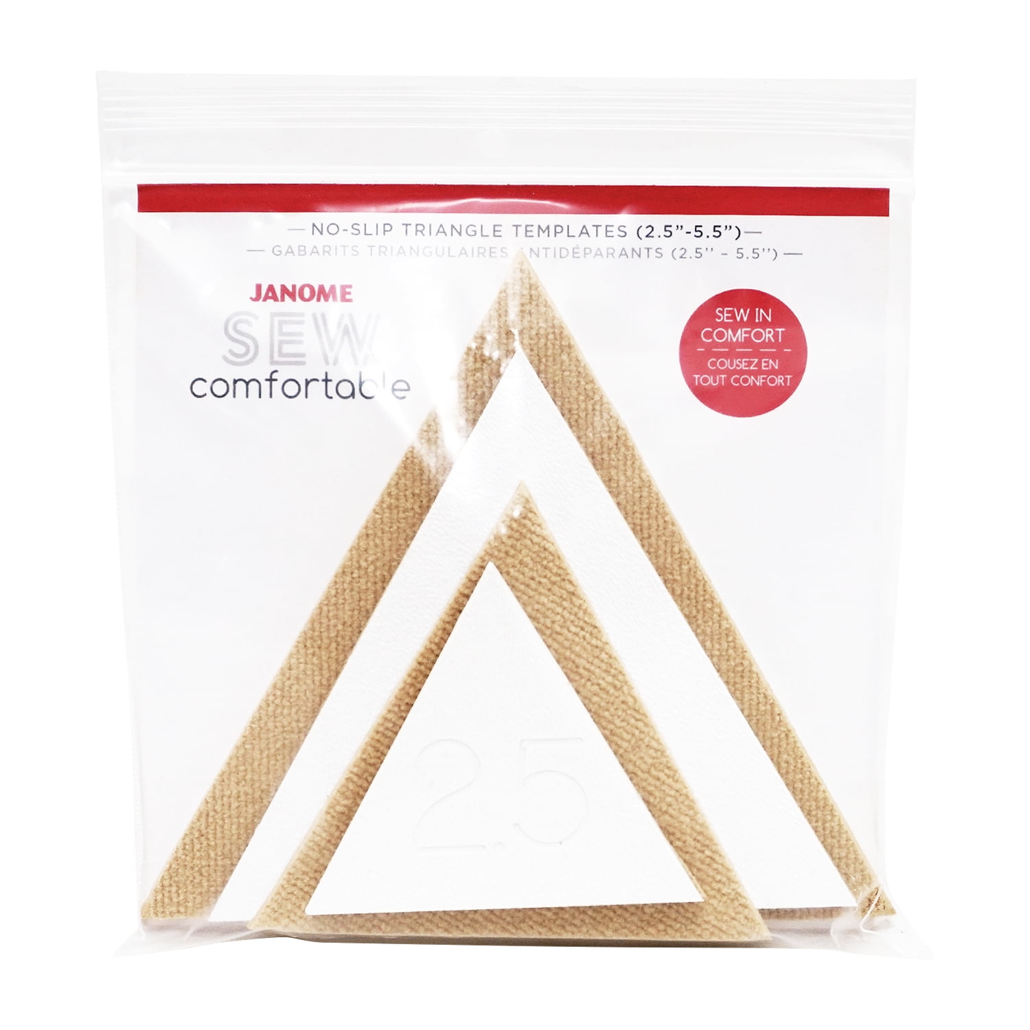 Janome Triangle Template Set - Walmart.com