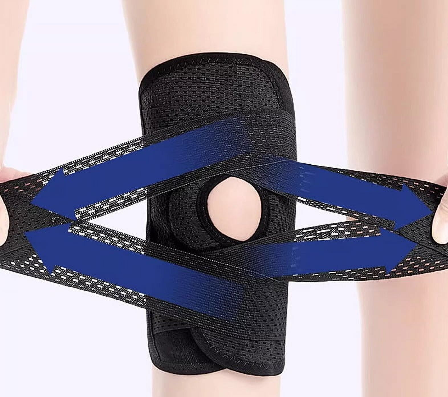 Janrevotw 1 Adjustable Knee Brace For Men And Women, Breathable ...