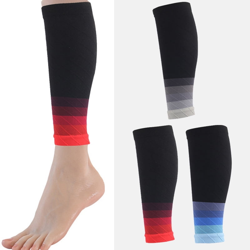 Janrevotw 1 Pair Calf Sports Compression Sleeves - Fitness Leg And Shin ...