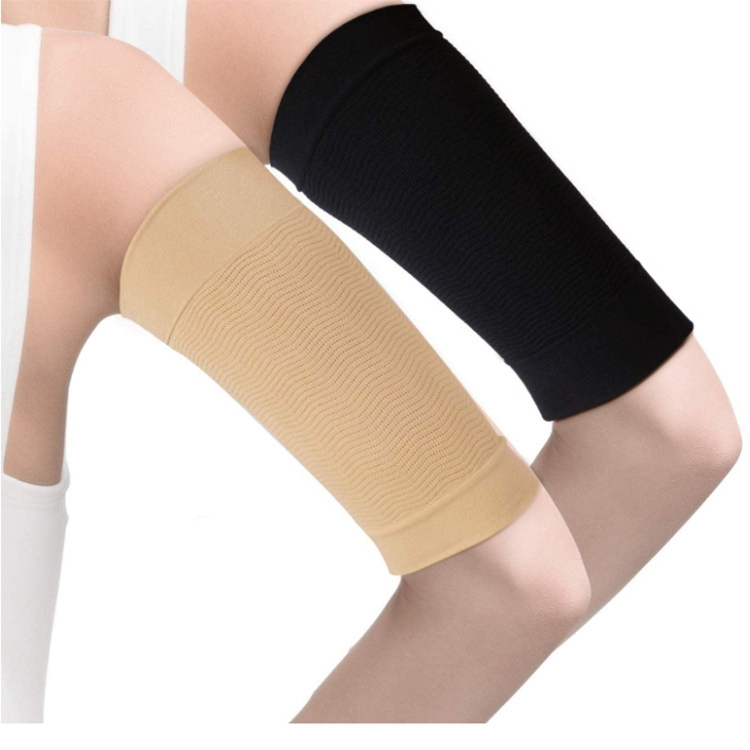 Janrevotw 2 Pair Compression Sleeves Plasticity Compression Yoga Arm ...