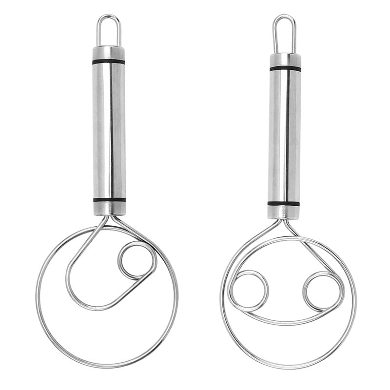 Janrevotw 2 Piece Danish Dough Beater For Bread Pastry Pizza Hand Mixer ...