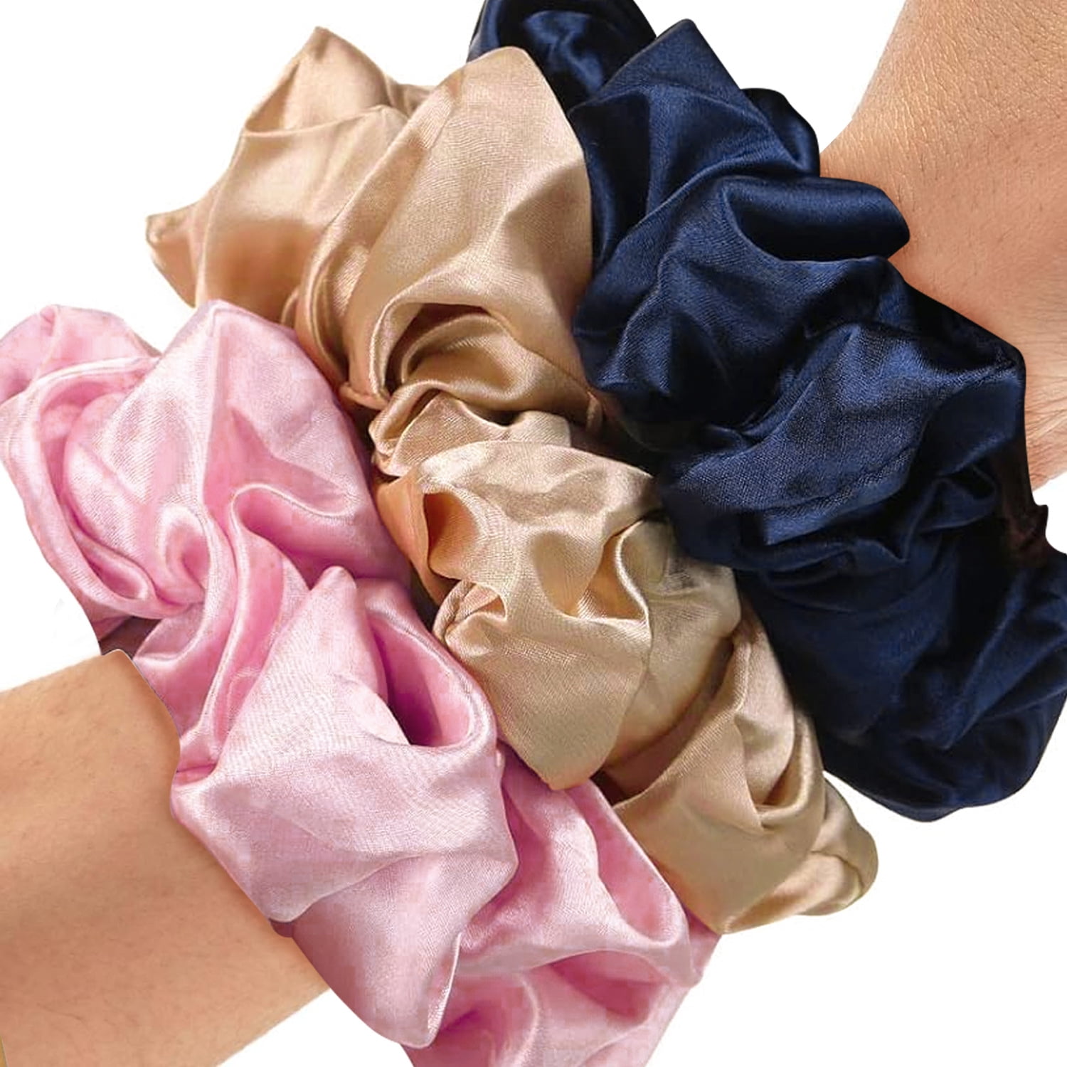 Janrevotw 3pcs Simulated Silk Hair Bands Hair Bands Mesh Yarn Hair ...