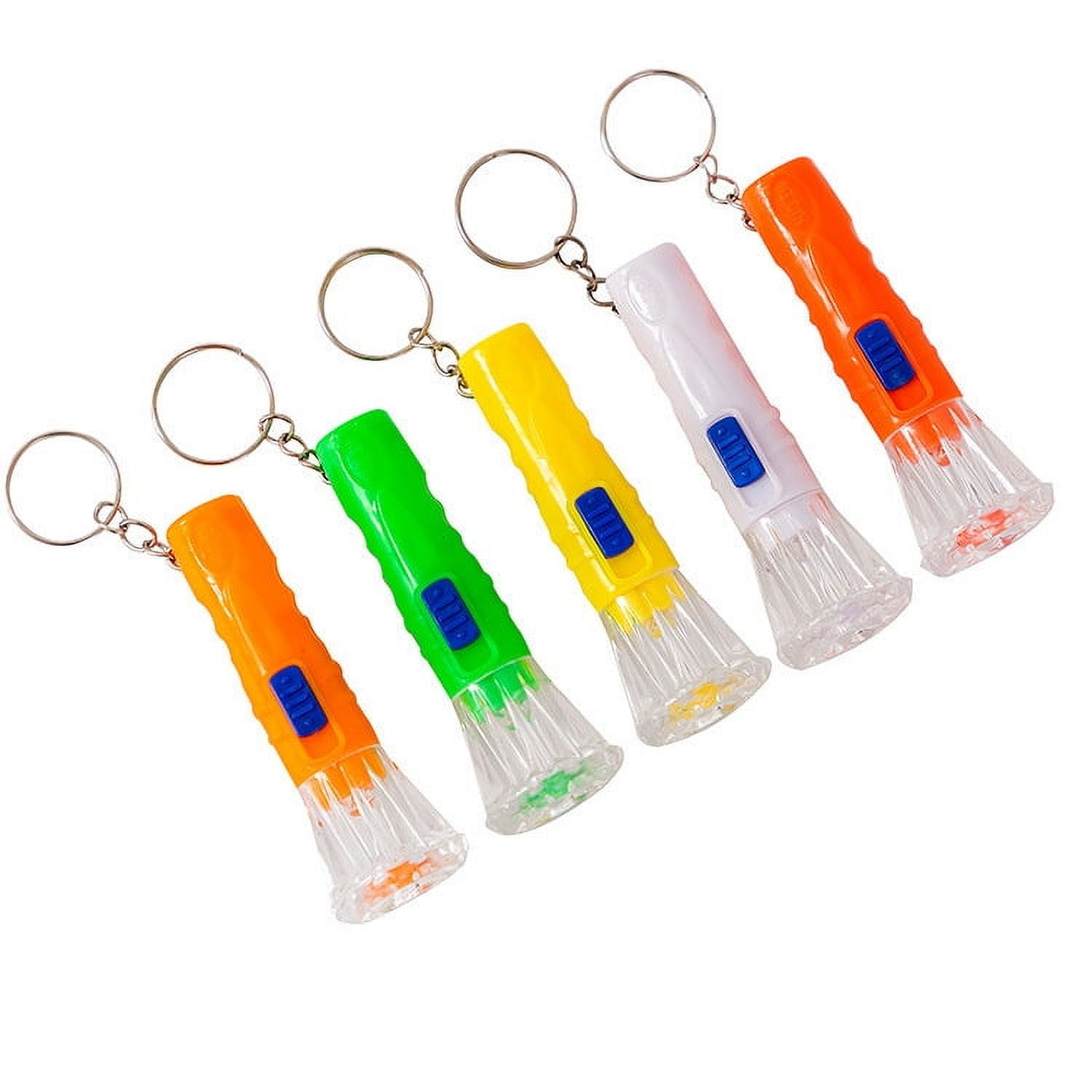 Janrevotw 5pcs Mini Flashlight Kids Flashlight Transparent Outdoor ...