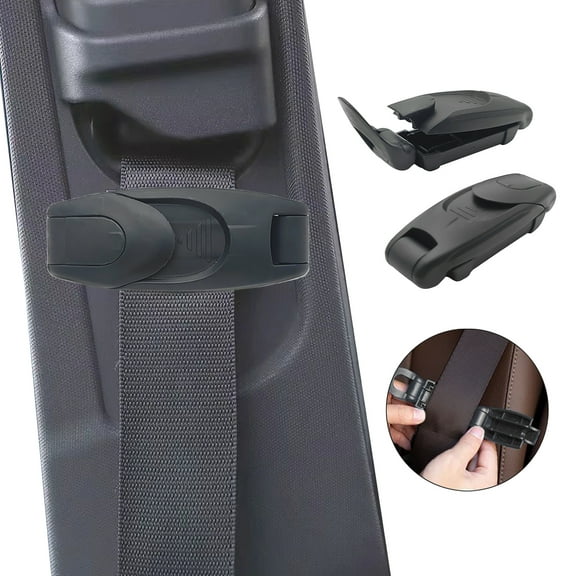 Buckle Boss Classic Seat Belt Lock - Original ABS Plastic Seat Belt ...