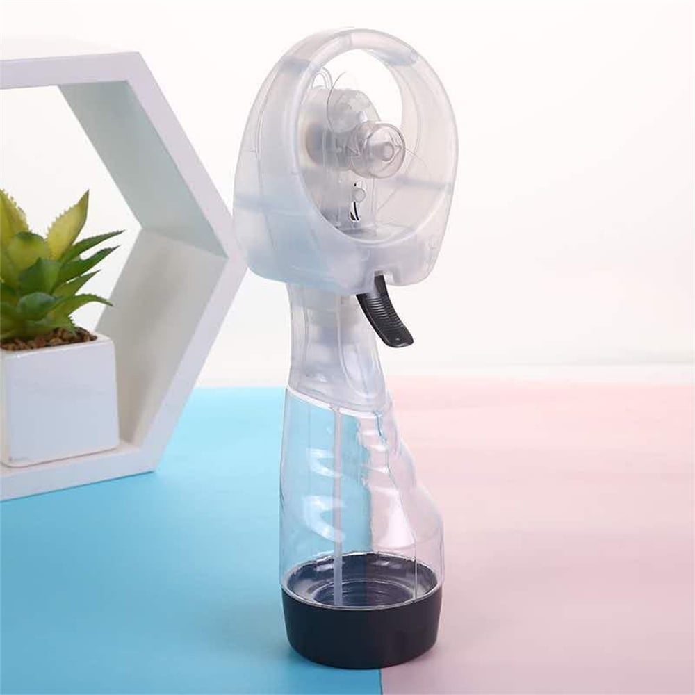 Janrevotw Deluxe Water Bottle Spray Cooling Fan, Portable Universal ...