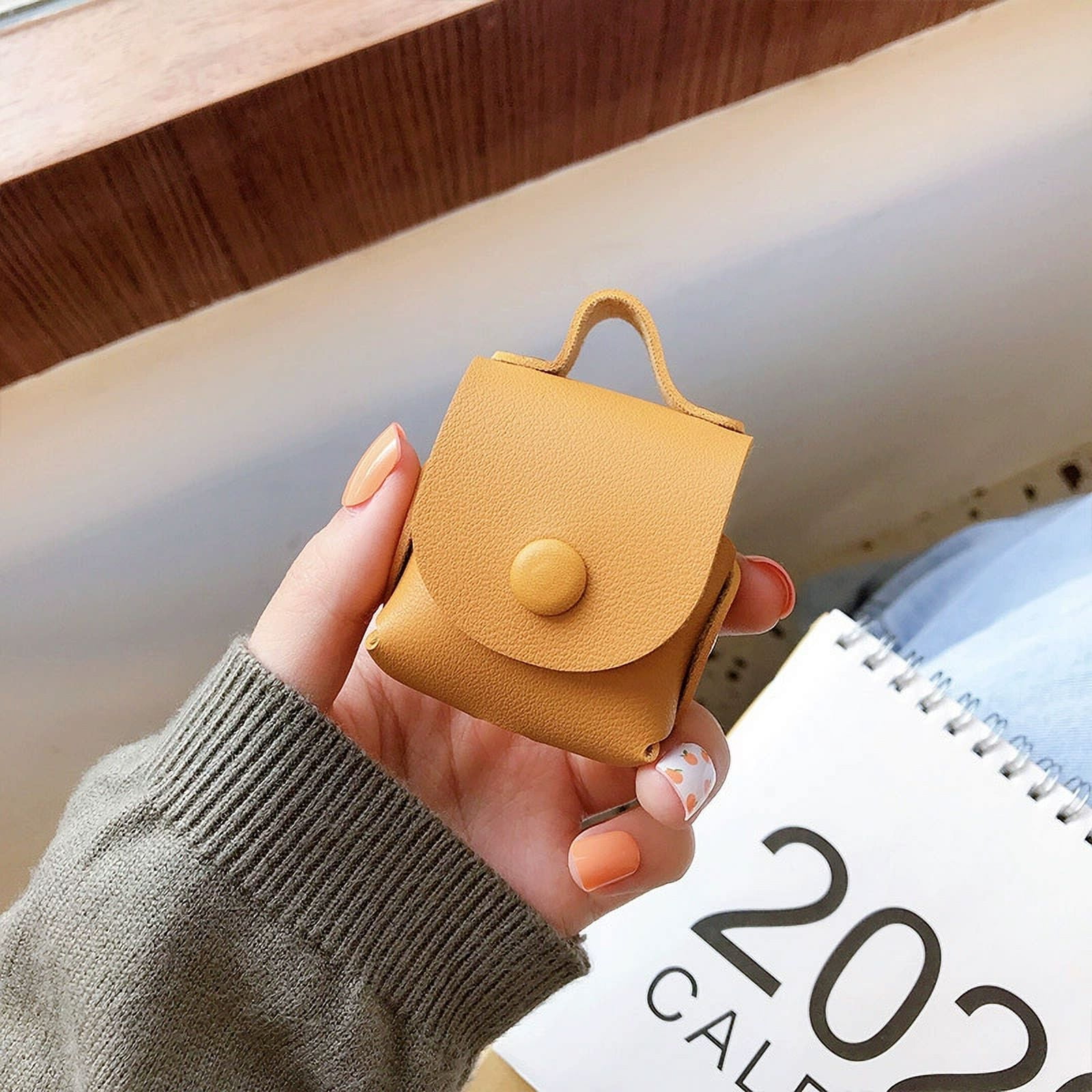 Janrevotw Designed For Airpods Cases (1st And 2nd Gen), Premium Pu ...