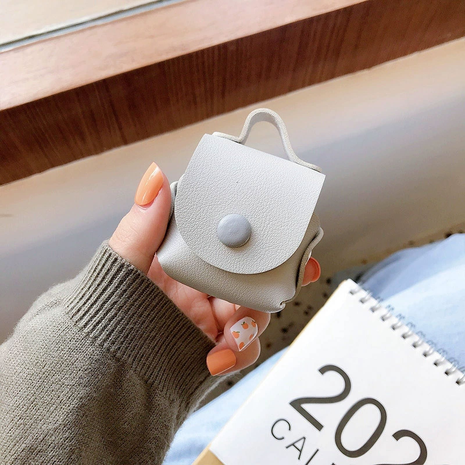 Janrevotw Designed For Airpods Cases (1st And 2nd Gen), Premium Pu ...