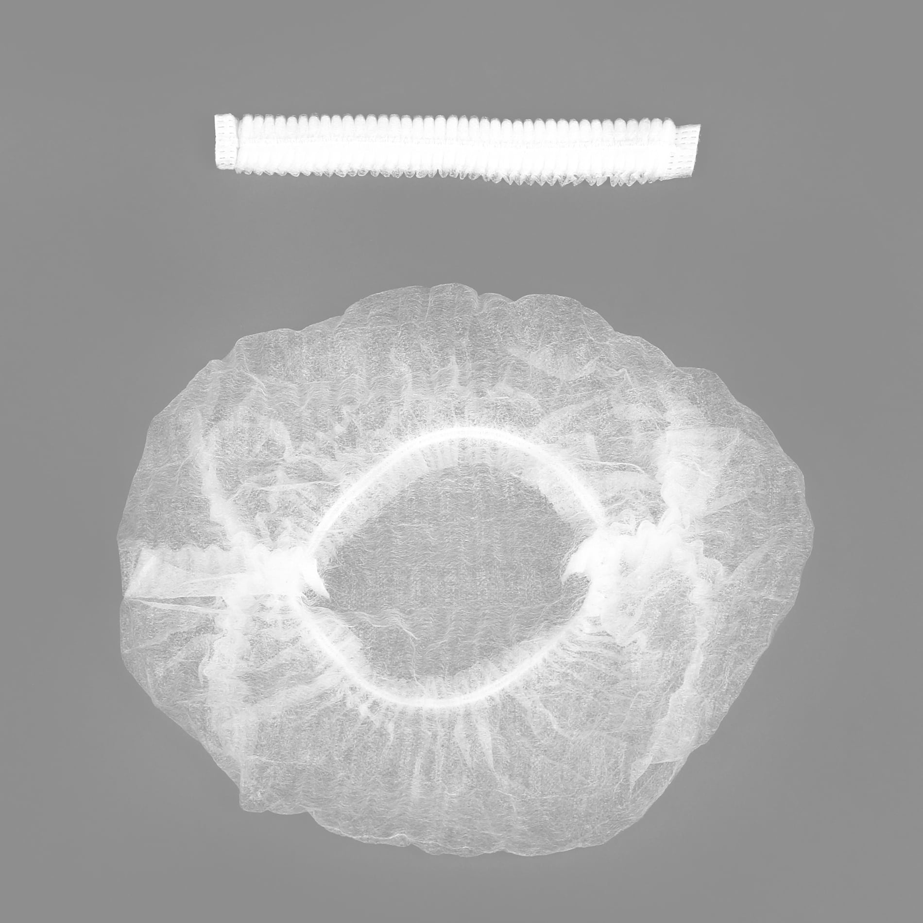 Janrevotw Disposable Hair Bundle Caps (Hair Nets) 24 Inch Headgear Hair ...