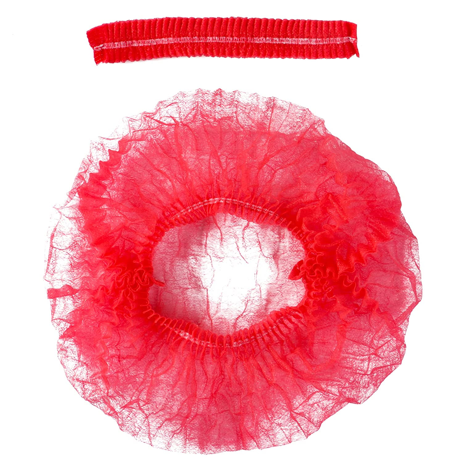 Janrevotw Disposable Hair Bundle Caps (Hair Nets) 24 Inch Headgear Hair ...