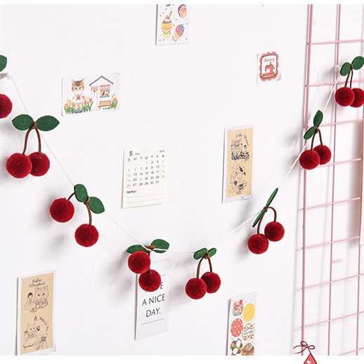Janrevotw Korean Prune Ball String Room Bedroom Decorative Sweater Ball ...
