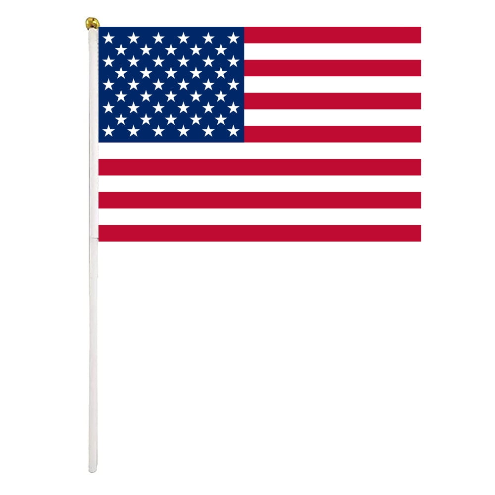 Janrevotw Mini American Flag On A Stick 4th Of July Outdoor Decorations ...