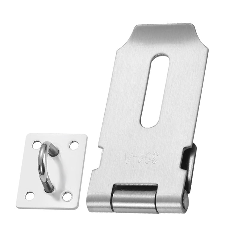 Janrevotw Pack Of Simple Stainless Steel Lock Plate Hitch Security Door ...